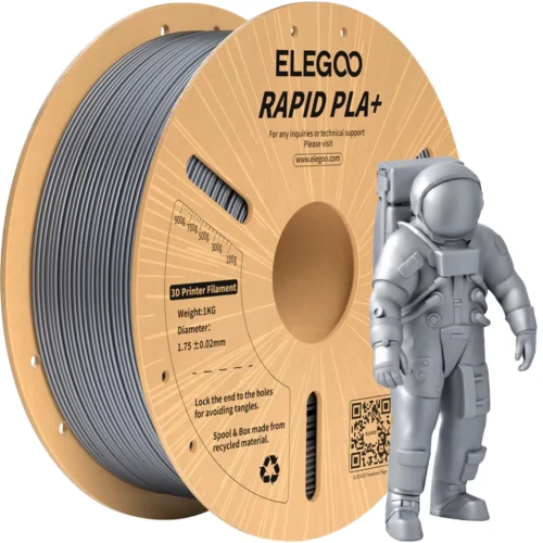 Filament Elegoo Rapid PLA+ Silver 1kg | 3DUV.pl